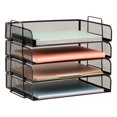 Stackable Paper Tray, Desktop Organizer, File Storage, Office, Metal ...