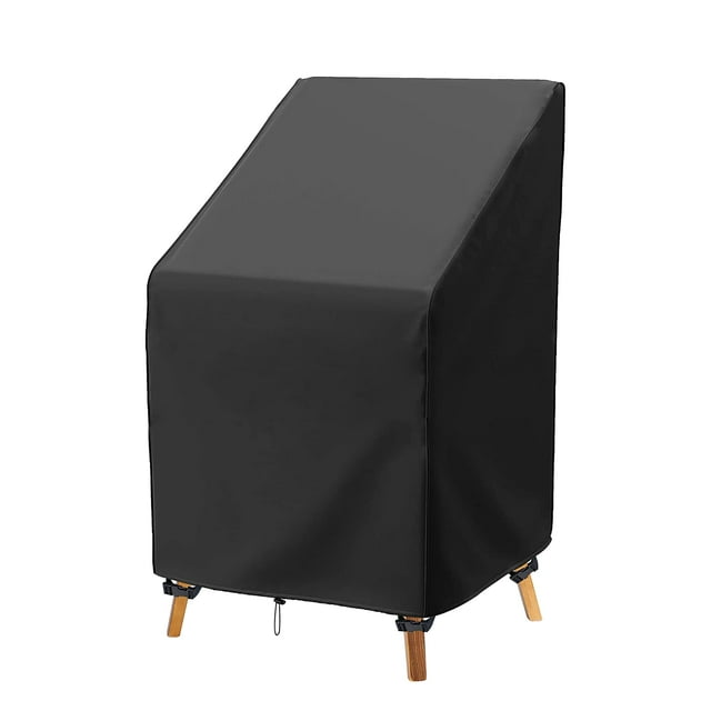 Stackable Patio Chair Covers, High Back Outdoor Chair Cover 27x27x49 ...