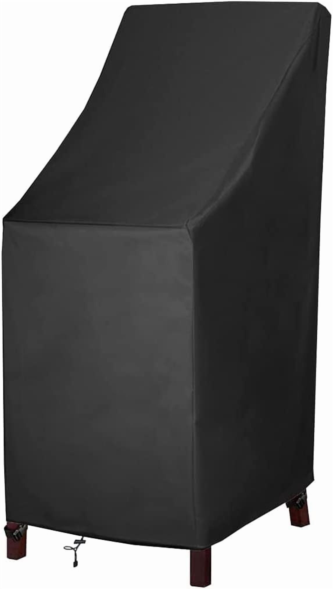 Stackable Patio Chair Covers, High Back Outdoor Chair Covers, 600D ...