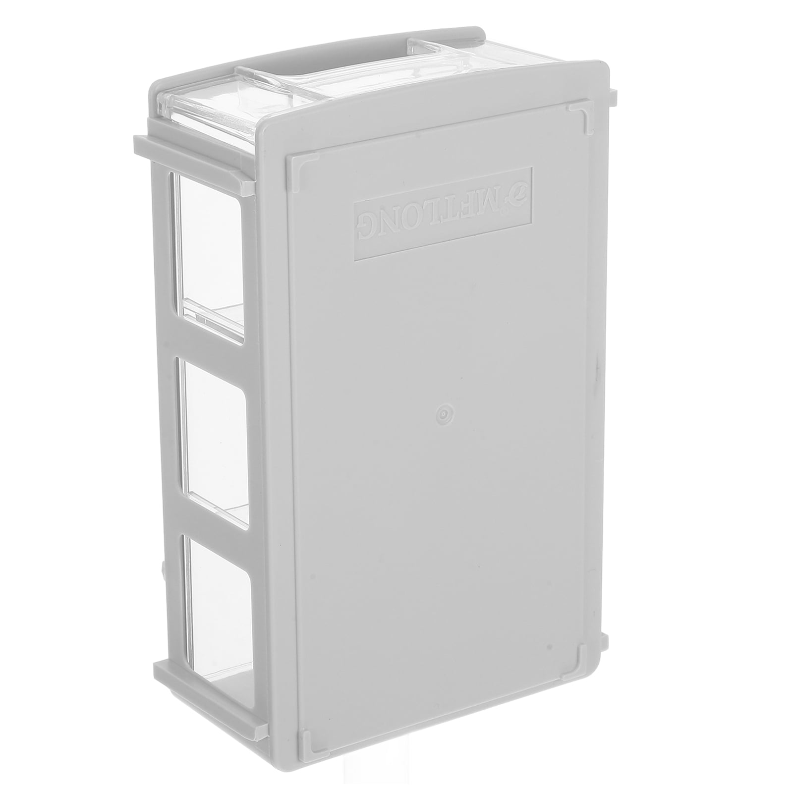 Stackable Plastic Craft Storage Bin With Clear Drawer Desktop Organizer ...