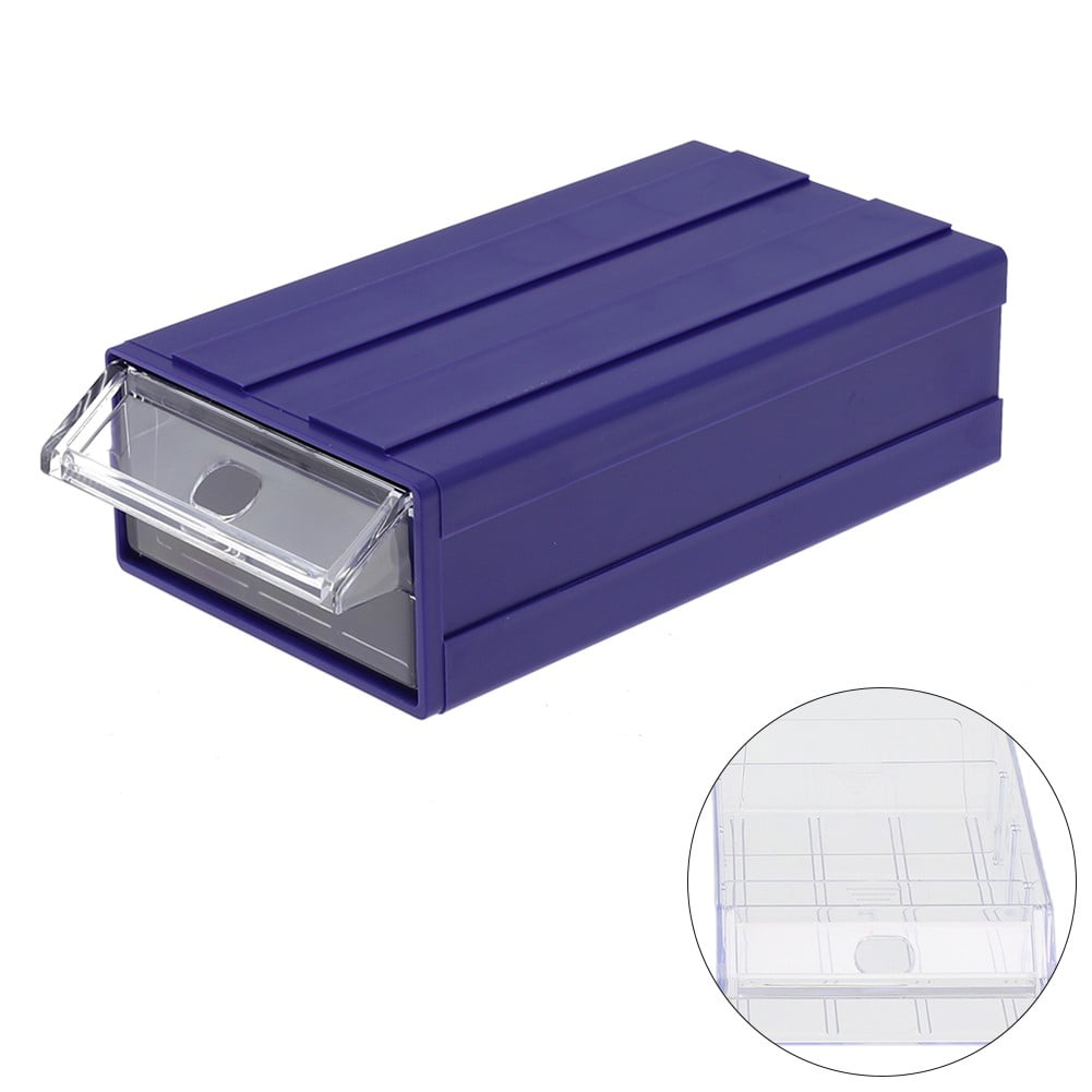 Stackable Plastic Hardware Parts Storage Boxes Component Screws Tools ...