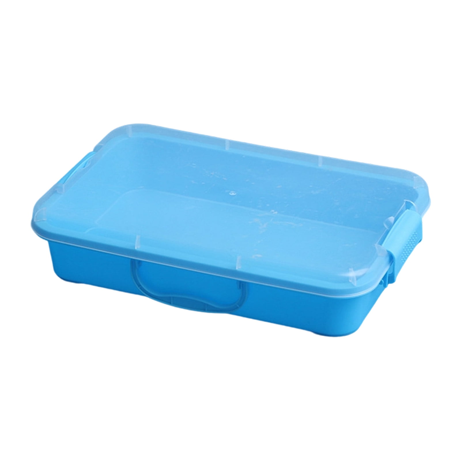 Stackable Plastic Sand Tray Set With Lid Stickers Portable Sensory Bin ...