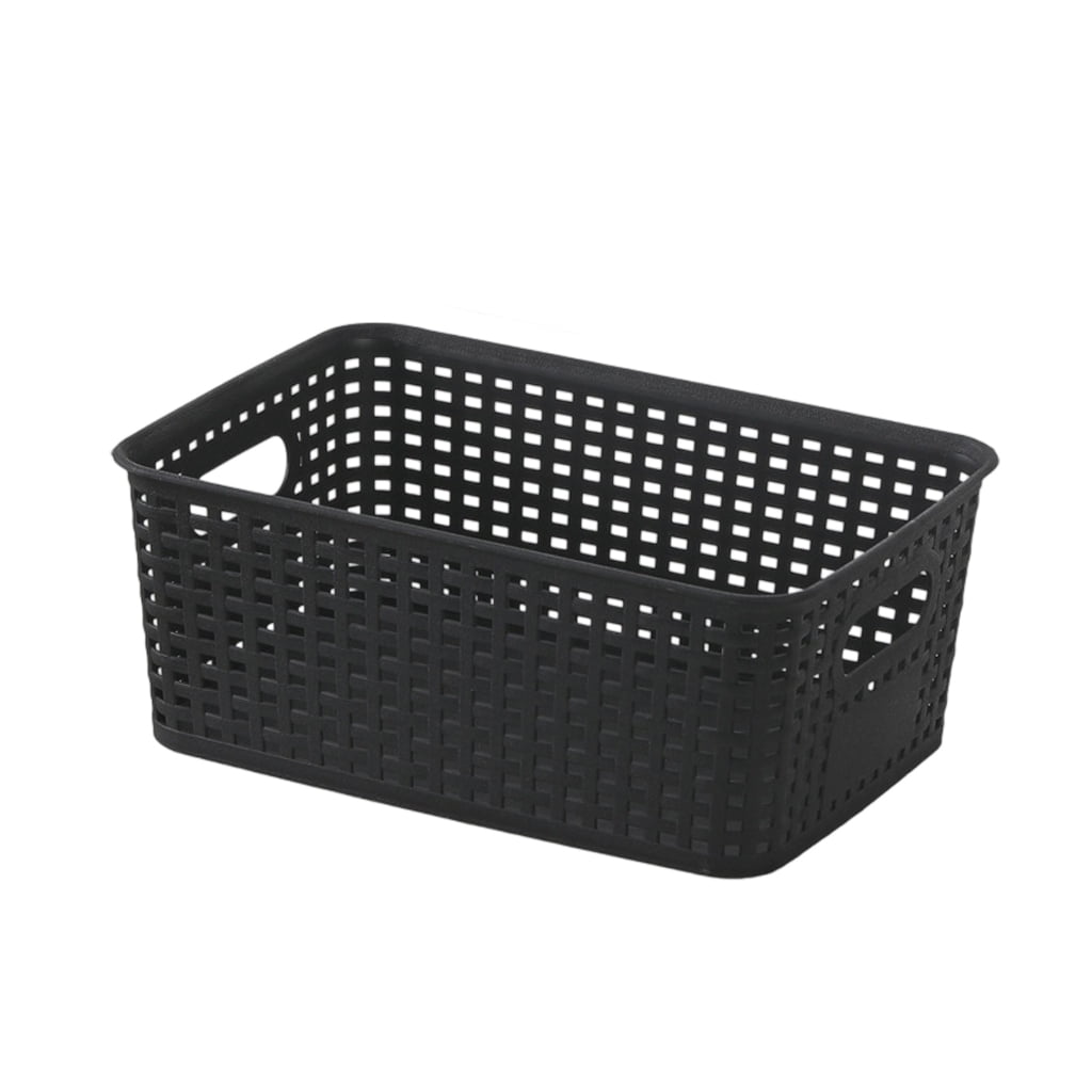 Stackable Plastic Storage Bin Breathable Grids Designs Bamboos Lid for ...