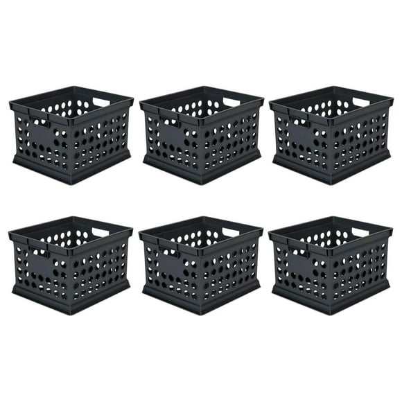 Stackable Plastic File Crates