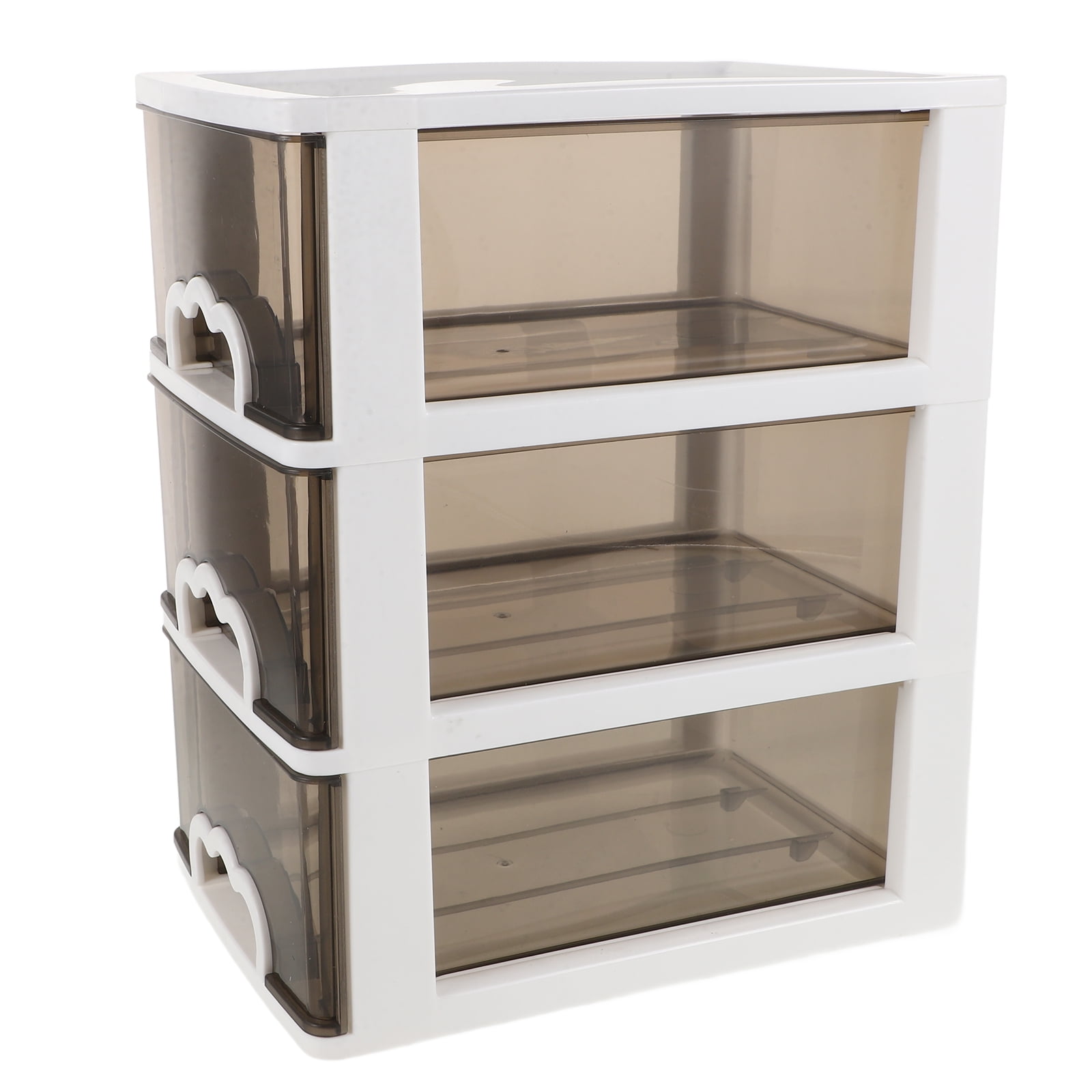 Stackable Plastic Storage Drawer Sliding Drawer Desk Accessories ...