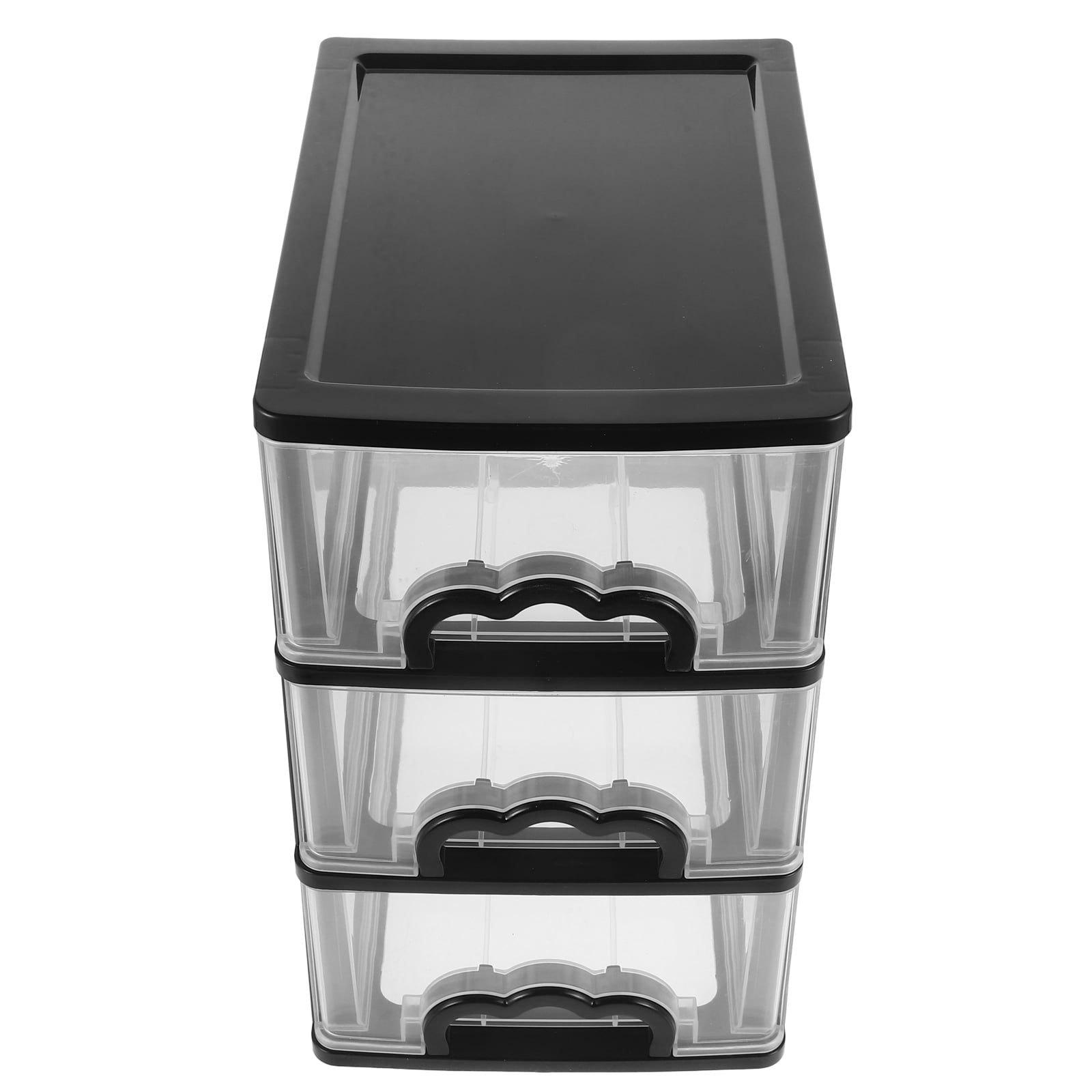 Stackable Plastic Storage Drawer Sliding Drawer Desk Accessories ...