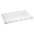 Stackable Plastic Utility Tray 1" H White - Walmart.com