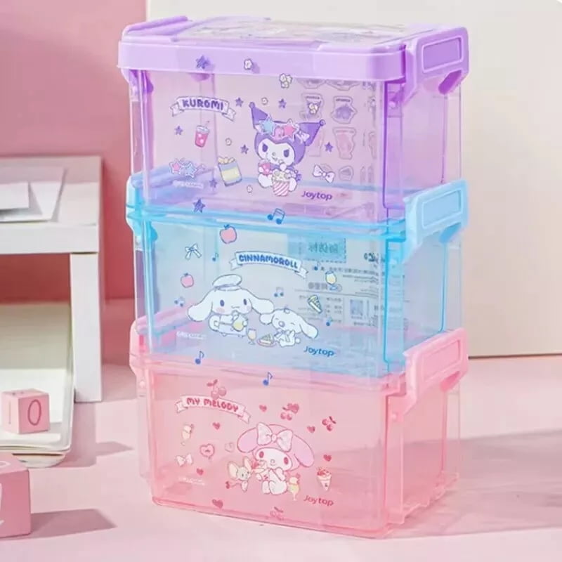 Stackable Sanrio Storage Boxes - Set of 3 - Walmart.com