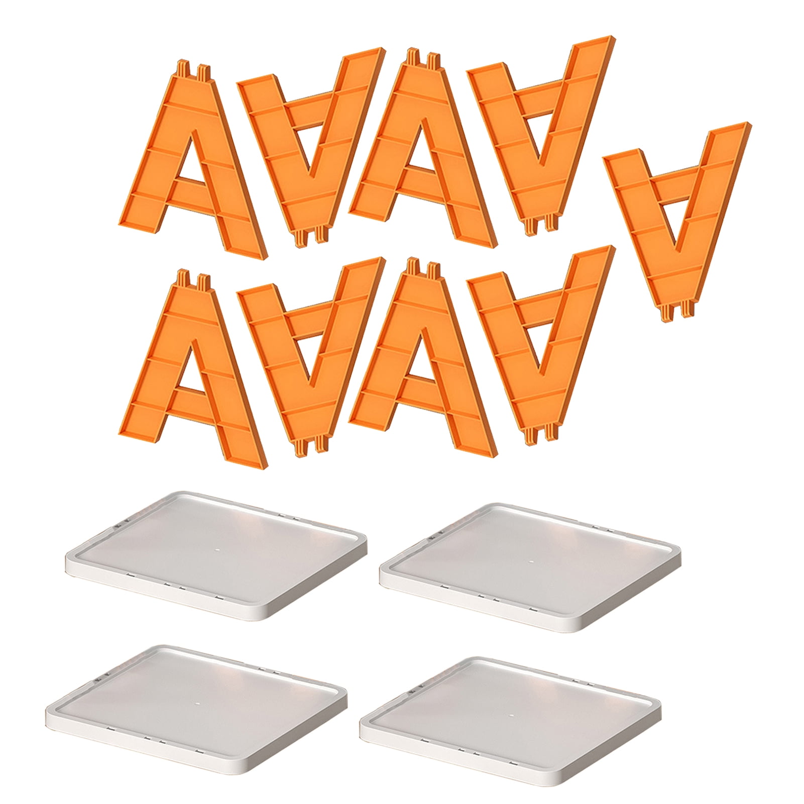 Stackable Shoe Rack - 1 Set, Space-saving, Multi-layer, Simple Slippers ...