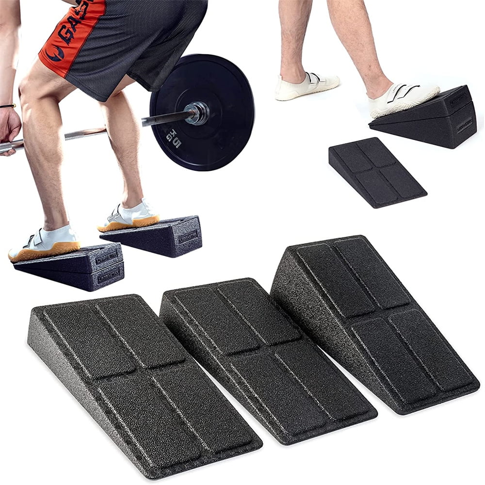 Stackable Slant Board 3pcs, Foam Incline Board Calf Stretcher With ...