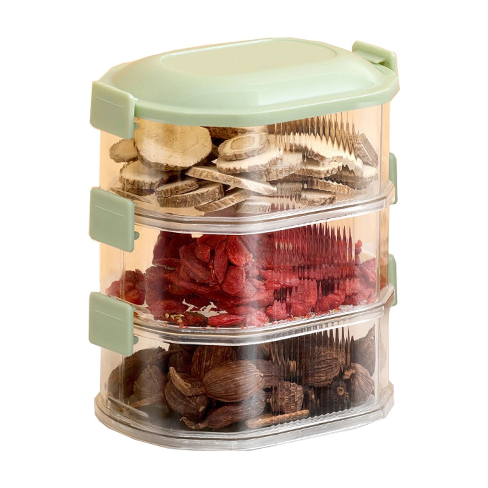Stackable Spice Storage Containers | Airtight Fresh-Keeping Box for ...
