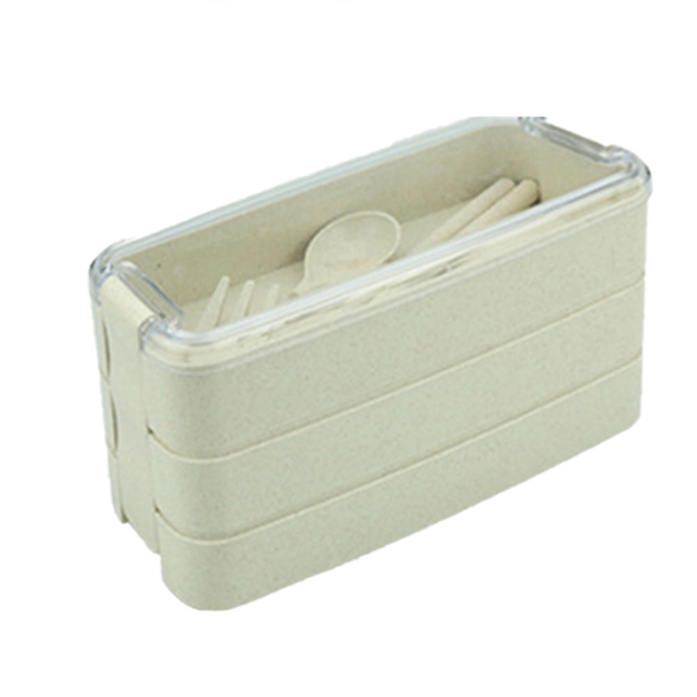 Stackable Stainless Steel Lunch Box/Snack Box Spoon Fork Chopsticks ...