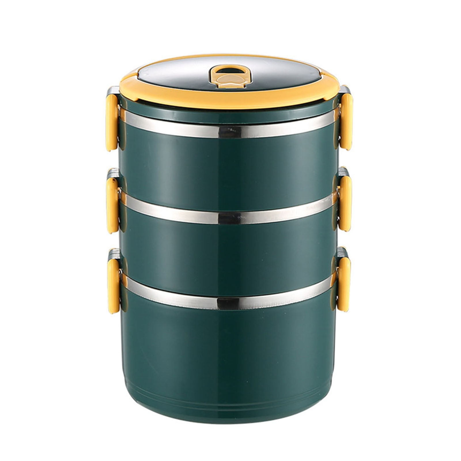 Stackable Stainless Steel Thermal Lunch Box for Meal Prep and Portion ...