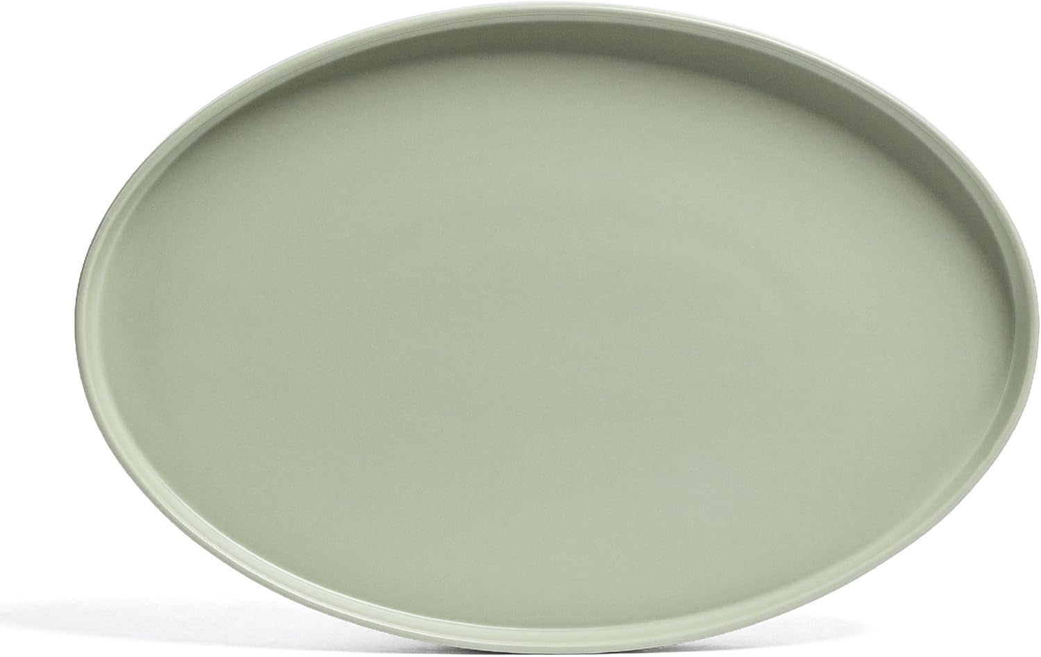 Stackable Stoneware Serving Platter - Elegant 1-Piece Oval Serving ...