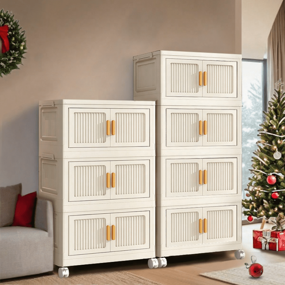 Stackable Storage Bins With Lid, Closet Organizer And Storage Drawers ...