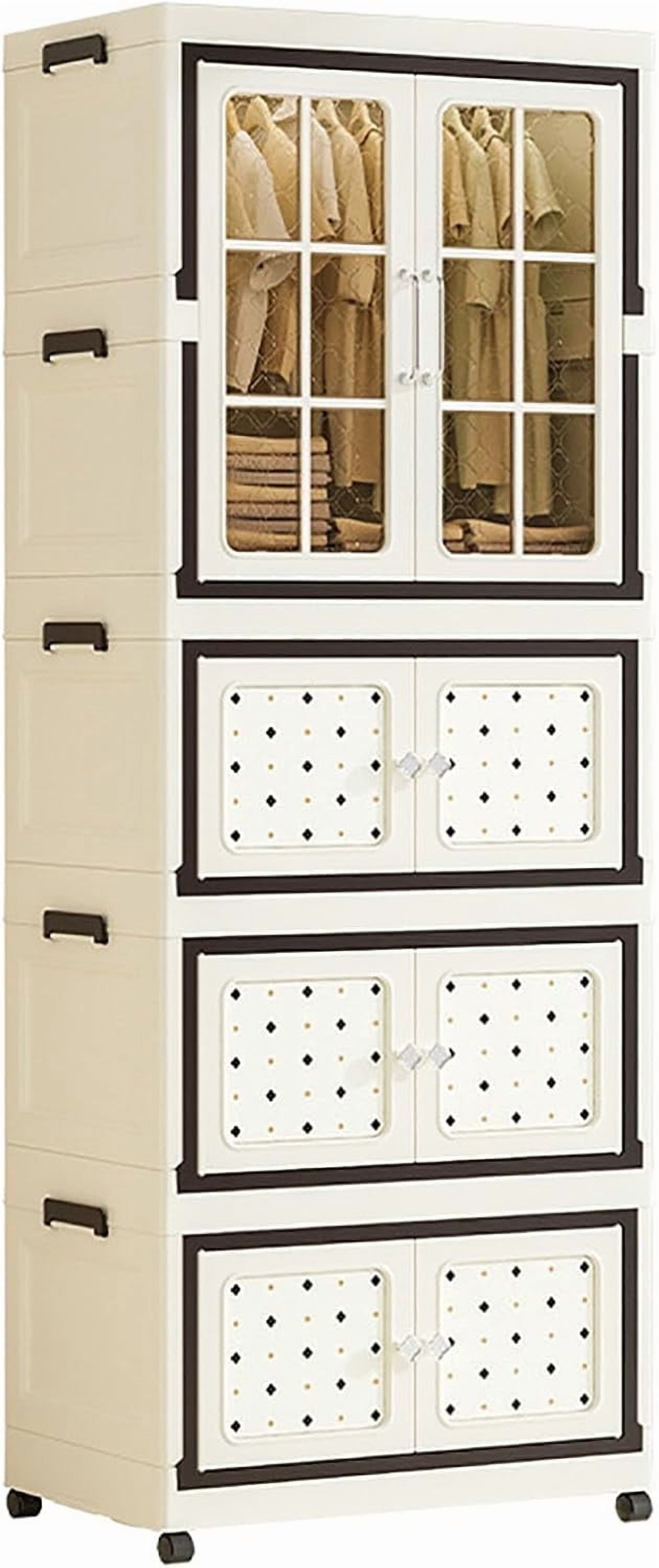 Stackable Storage Bins with Lids and Wheels, Stackable Storage drawers ...