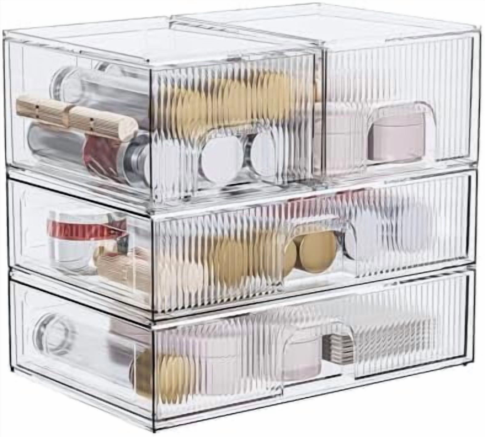 Stackable Storage Box, Acrylic Organizer, Cosmetic Organizer for ...