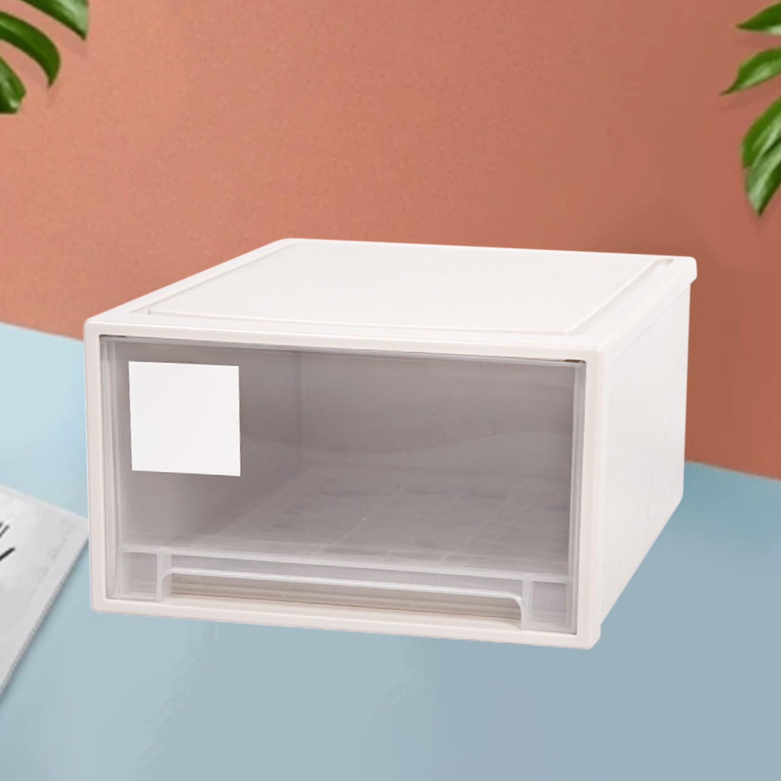 Stackable Storage Drawers, Clear Storage Bins With Drawers Bathroom ...