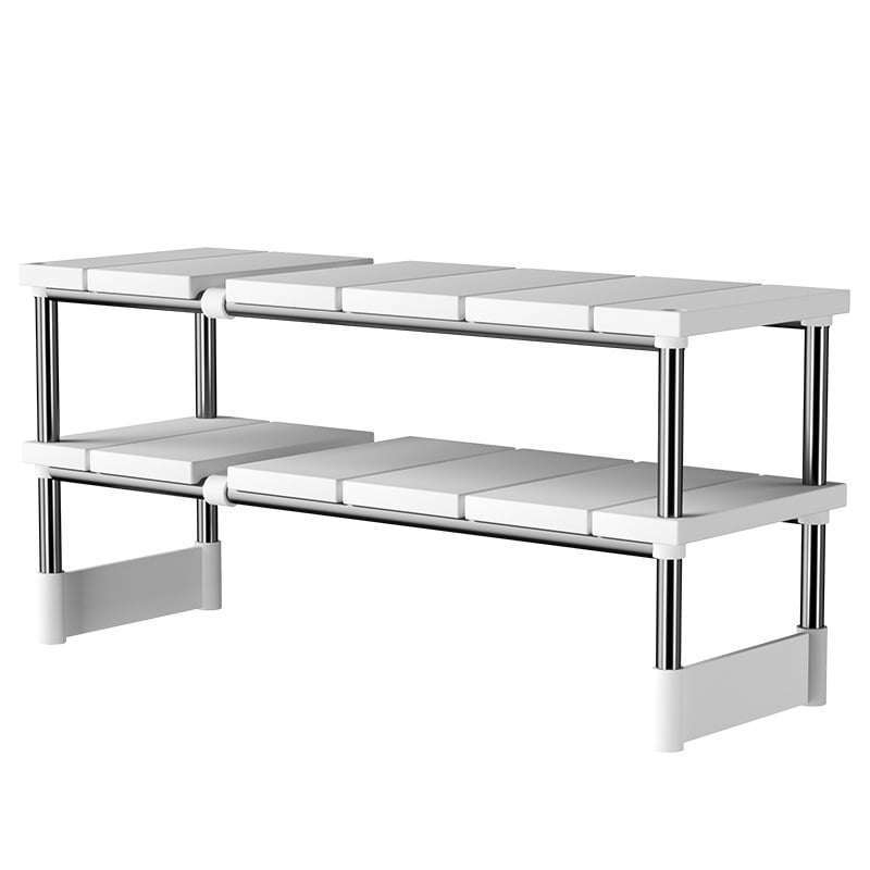 Stackable Storage Rack Wardrobe Layered Partition Rack Closet Sorting ...