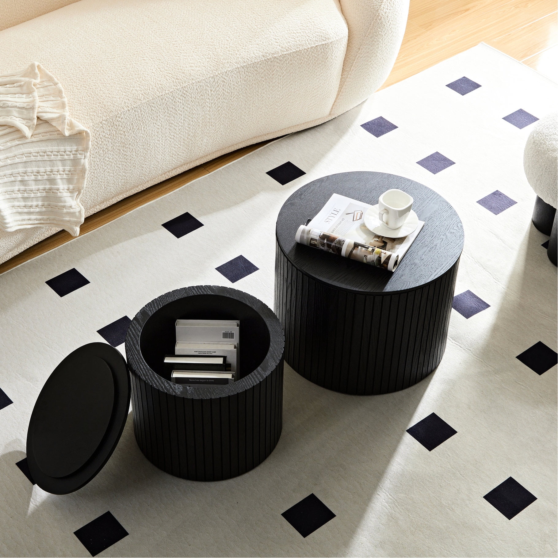 Stackable Table Set - Save Space and Provide Flexibility in Usage ...