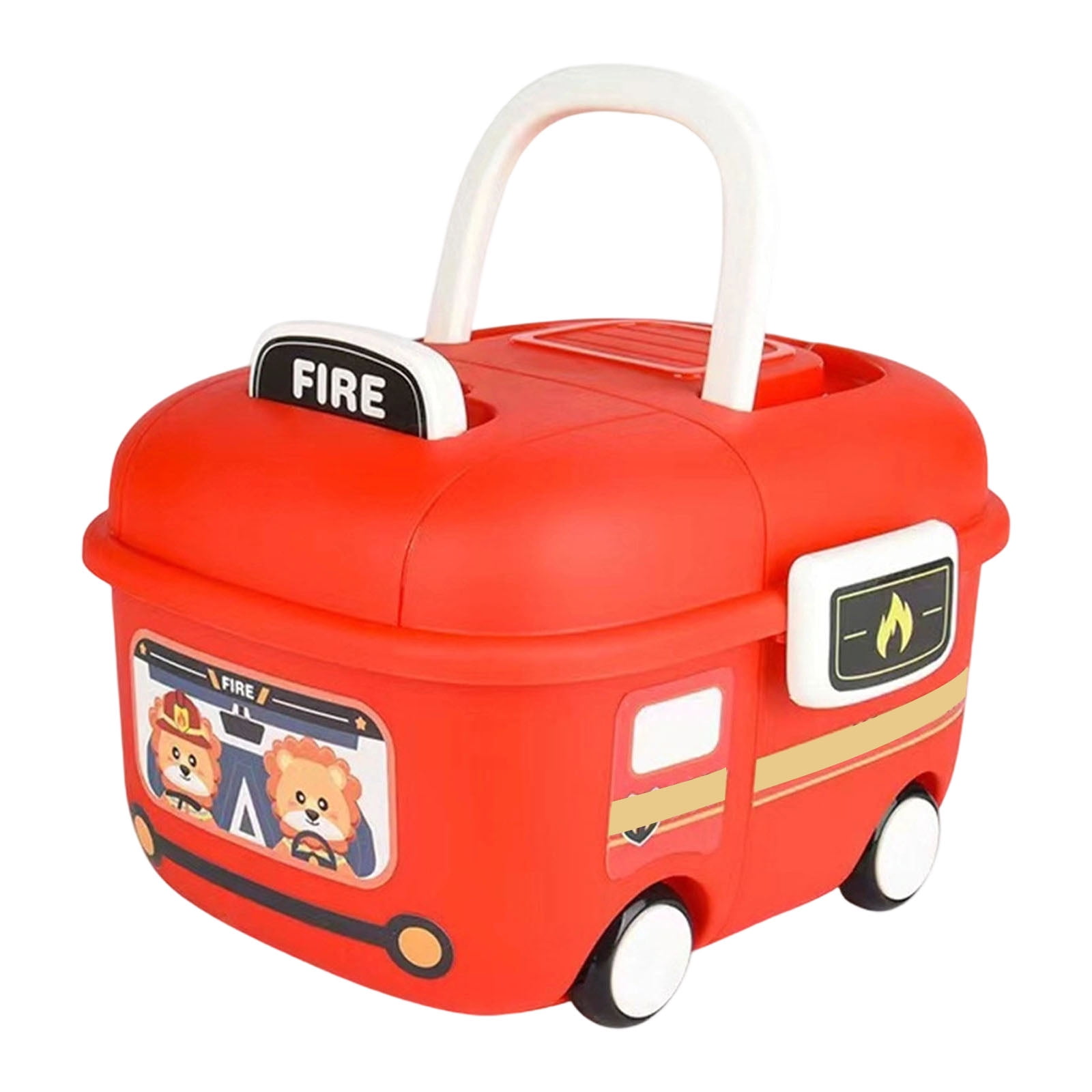 Stackable Toy Box Organizers With Rolling Wheels For Preschool ...
