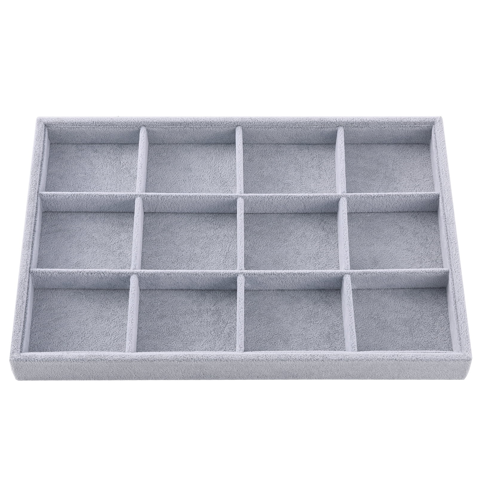 Stackable Velvet Jewelry Organizer Trays for Drawers Inserts Jewelry ...