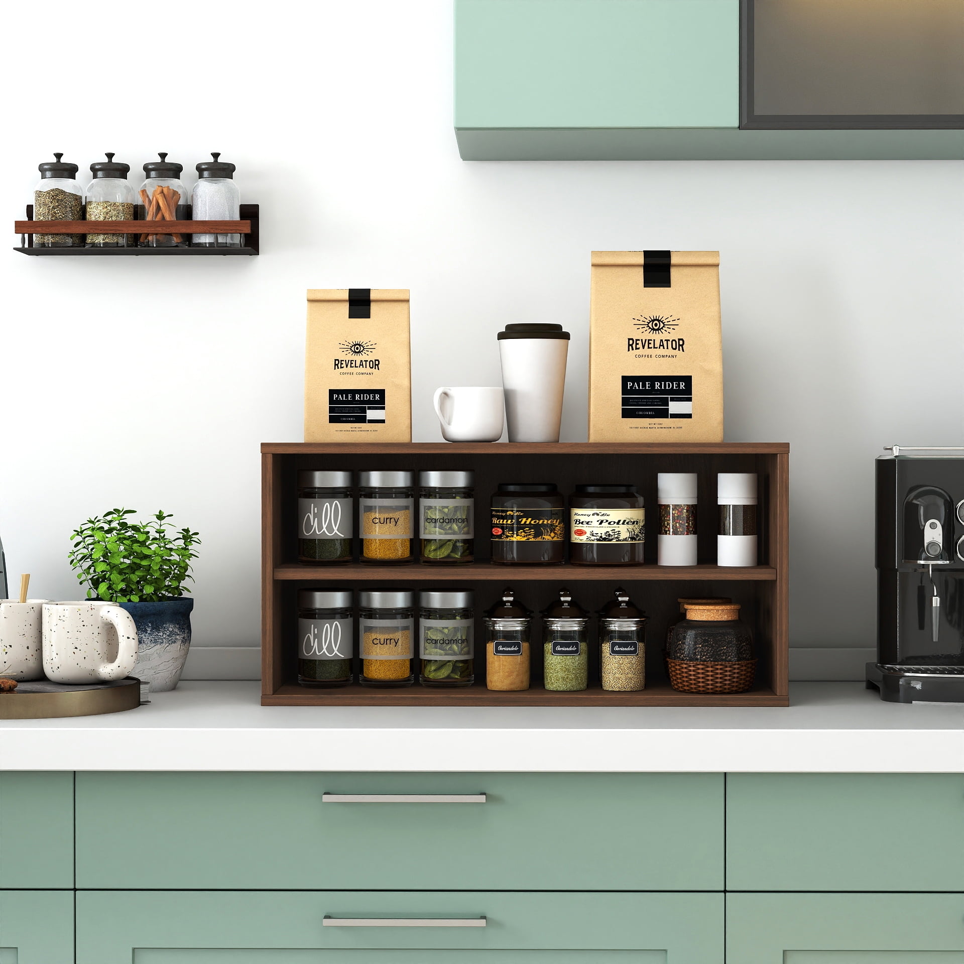 Stackable Wall Mounted Storage Cabinet Organizer for Home Living Room ...