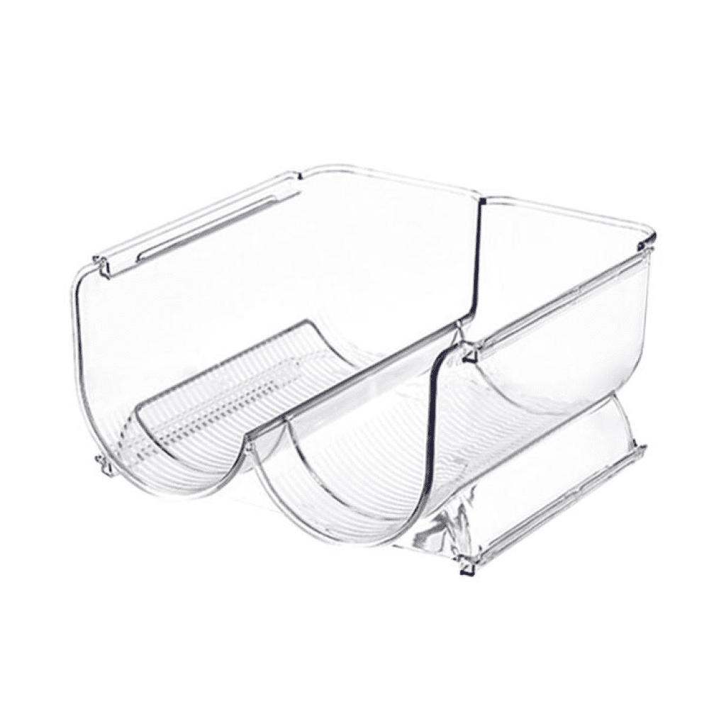 Stackable Water Bottle Organizer for Cabinet, Water Bottle Holder ...