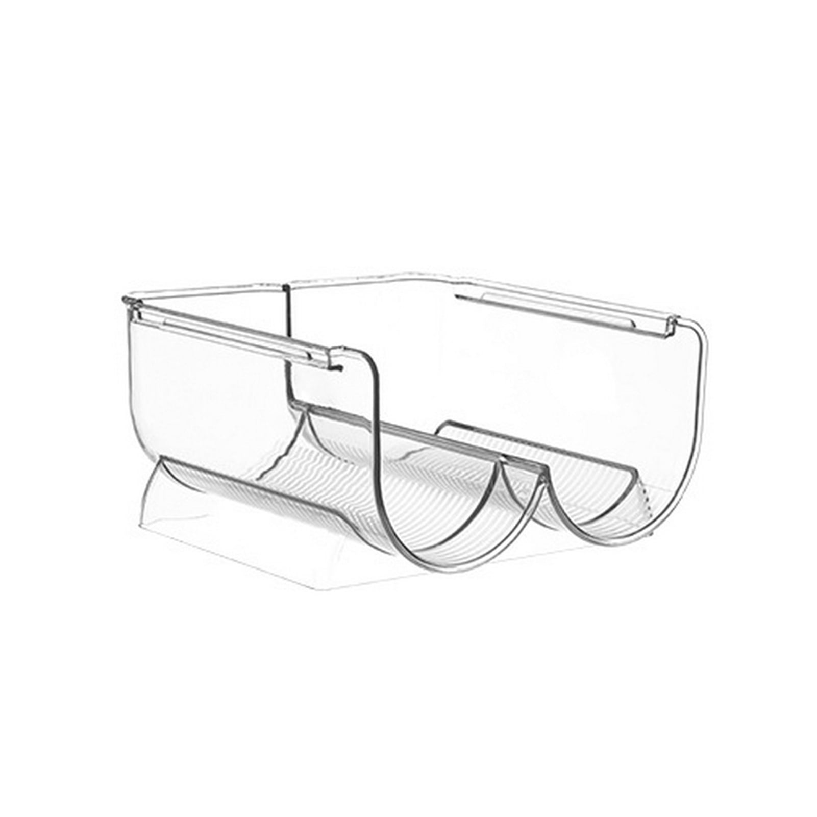 Stackable Wine Rack Refrigerator Cabinet Pantry Countertop Plastic 2/3 ...