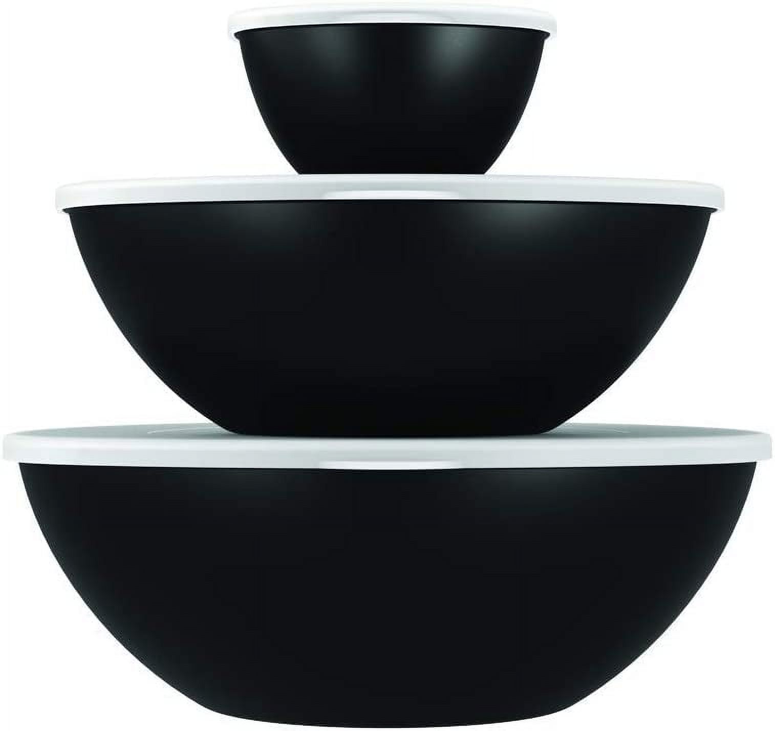 Stackable and Unbreakable Serving Bowl for Mixing, Serving, Salad or ...