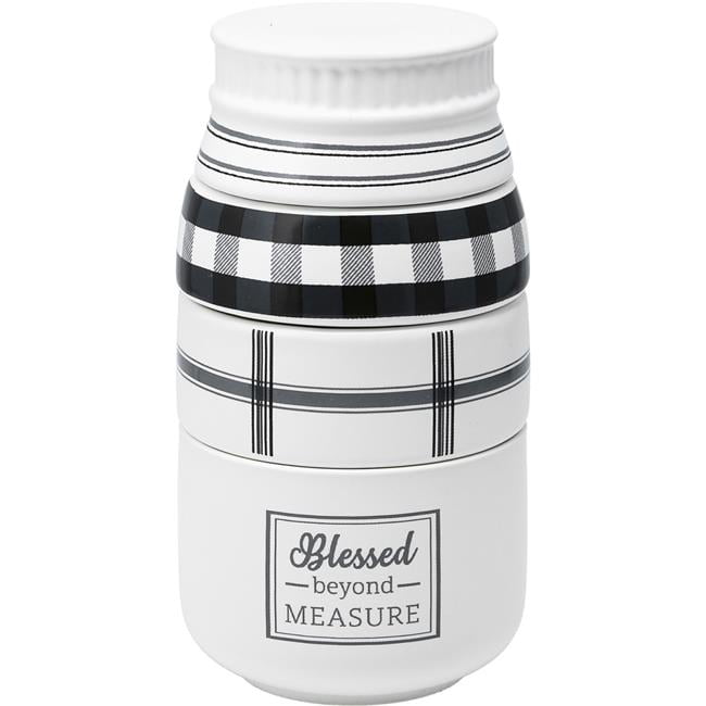 Stacked Measuring Cups - Blessed Beyond Measure - Set of 4 - Walmart.com