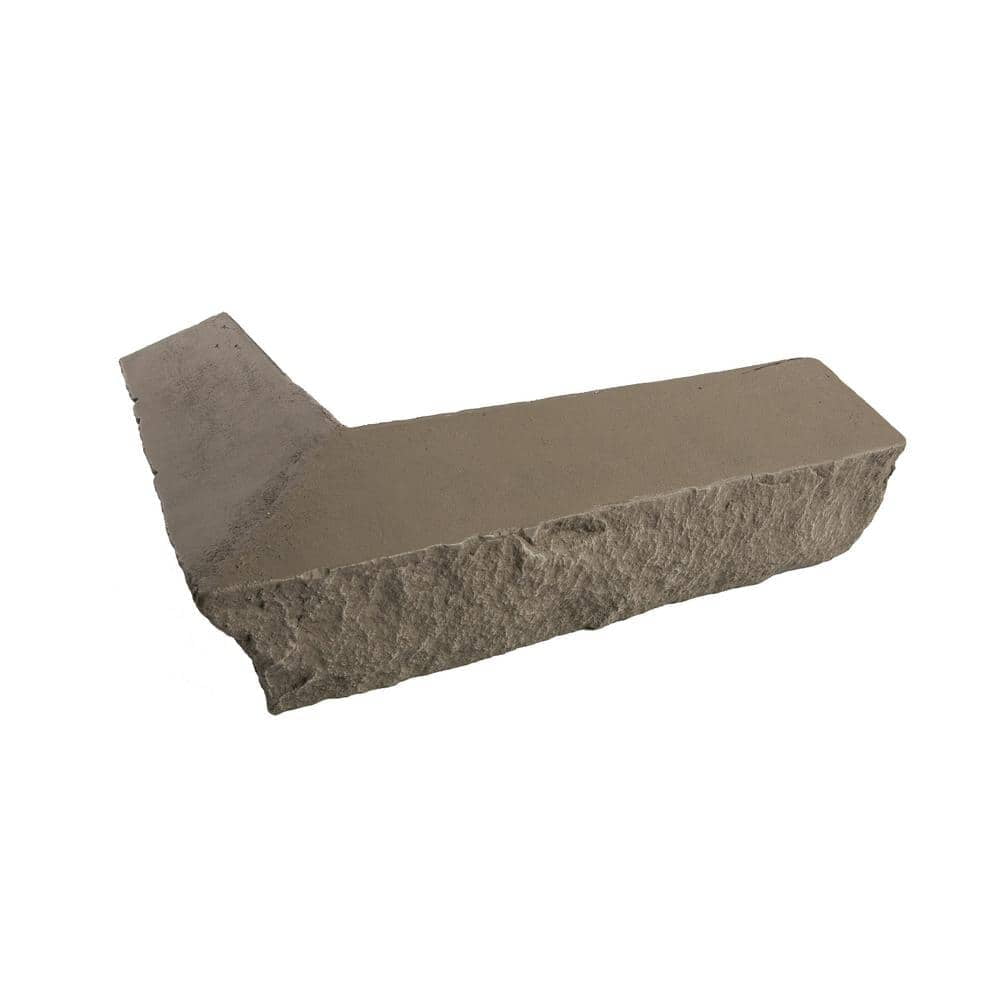 Stacked Stone Keystone 14 in. x 2 in. x 3.5 in. Faux Stone Outside ...