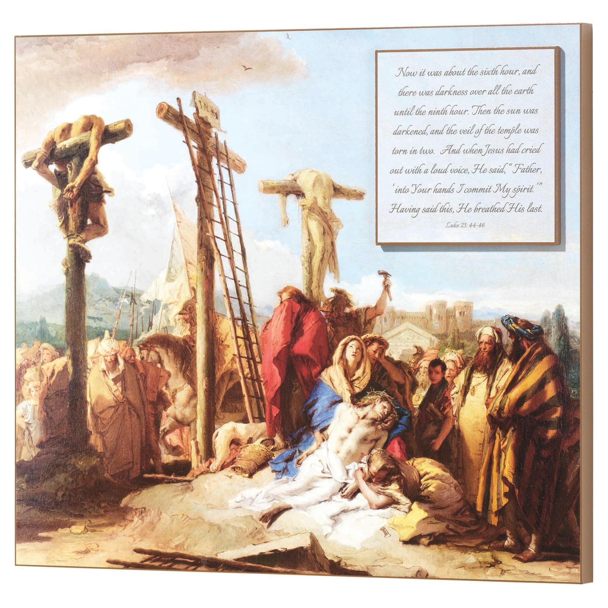 Dicksons The Sixth Hour At The Foot Of The Cross Multicolor 16 x 14 MDF ...