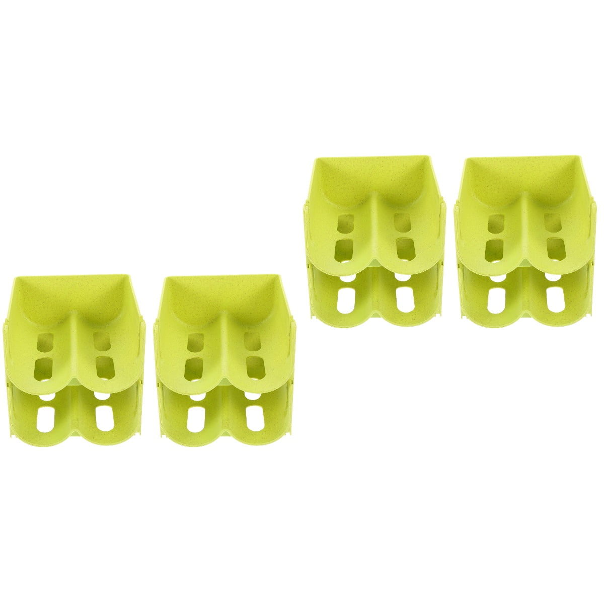 Stacked Wine Rack Bottle Display 8 Pcs Can Refrigerator Drinks Kitchen ...