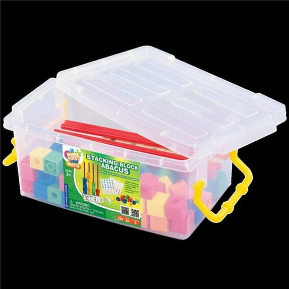 Stacking Block Abacus Math Kit with Activity Cards - Walmart.com