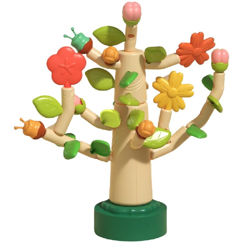 Stacking Blocks Flower Garden Building Toy Kids Party Favor Supplies ...