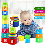 Fisher-Price Baby's First Blocks: 10-Piece Stack & Sorter Toy with ...
