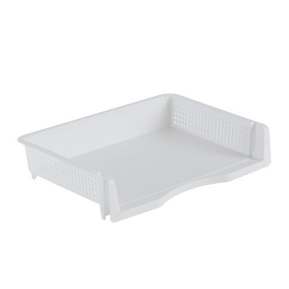 Stacking Document Tray Stackable Paper Letter Tray Desk Organizers ...
