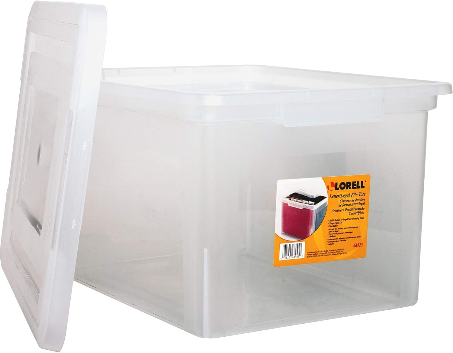 Stacking File Box for Letter and Legal Size Files - Walmart.com