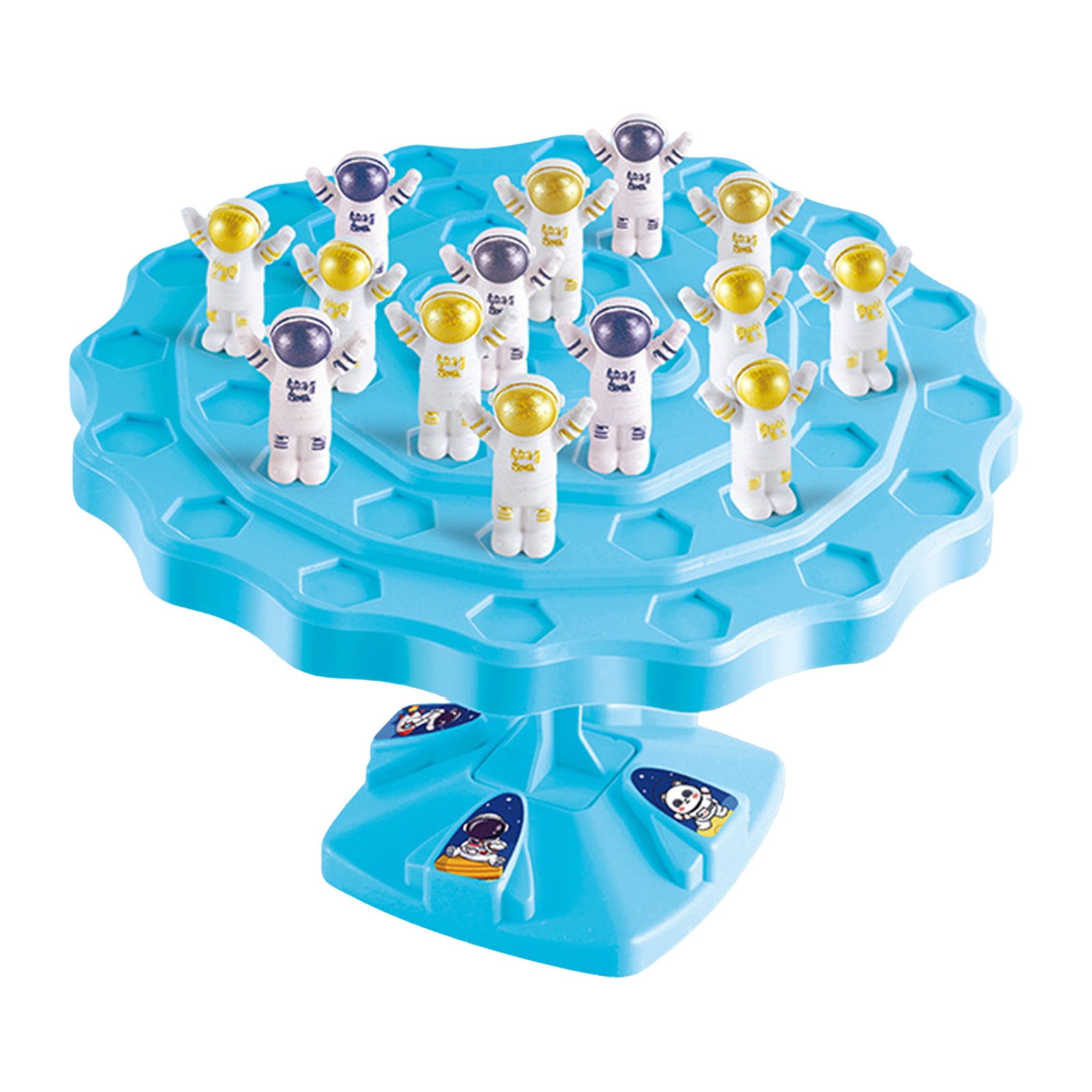 Stacking Puzzle Toy Astronauts Math Interaction Game Size A Plastic ...