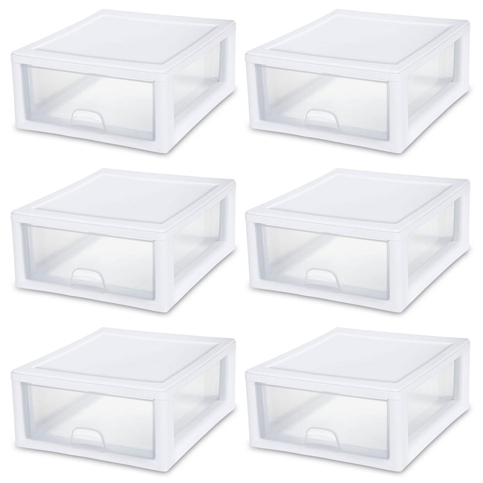 Stacking Storage Drawer, Stackable Plastic Bin Drawer - Walmart.com