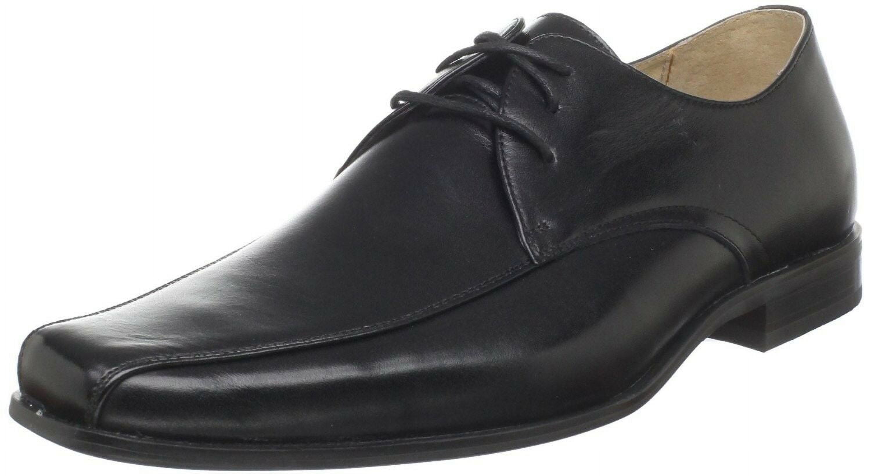Stacy Adams Bryson Mens Black Leather Oxfords Shoes 24691, Black - Size ...