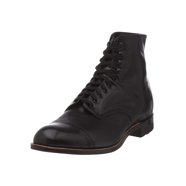 Men Stacy Adams Boot Madison Black White Biscuit Toe Zipper 00026-111 ...