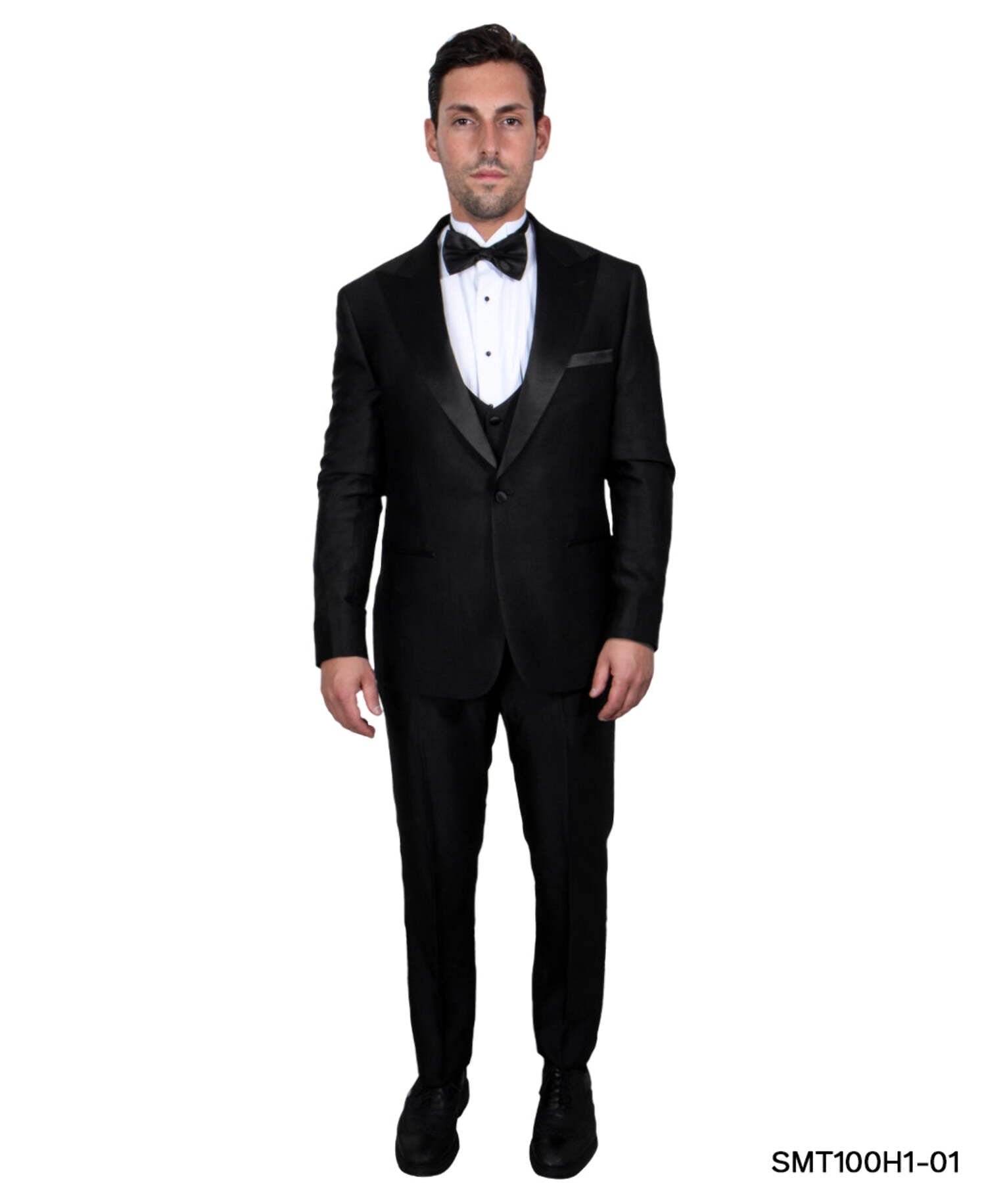 Stacy Adams One-Button Tuxedo Jacket with Satin Peak Lapel - Walmart.com