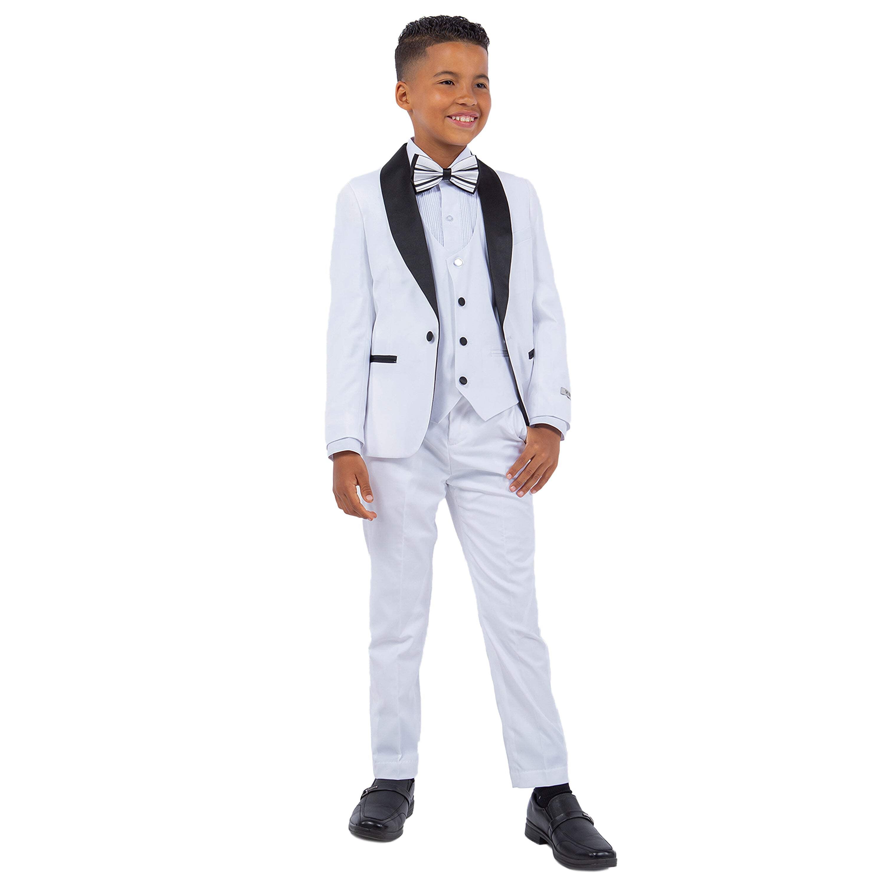 Stacy Adams White 5 pc Tuxedo - Walmart.com