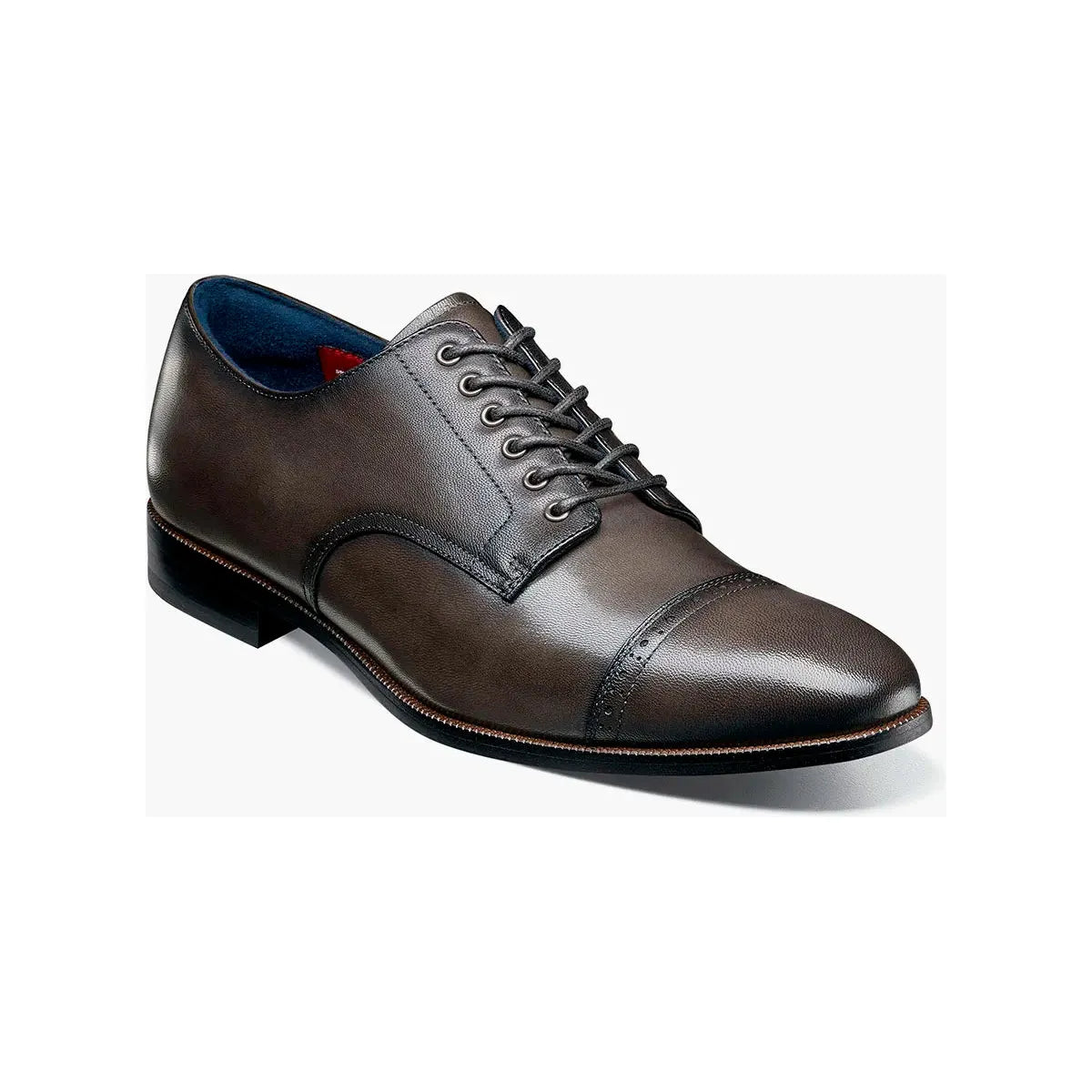 Stacy Adams William Cap Toe Oxford Leather Shoes Gray 25719-020 ...