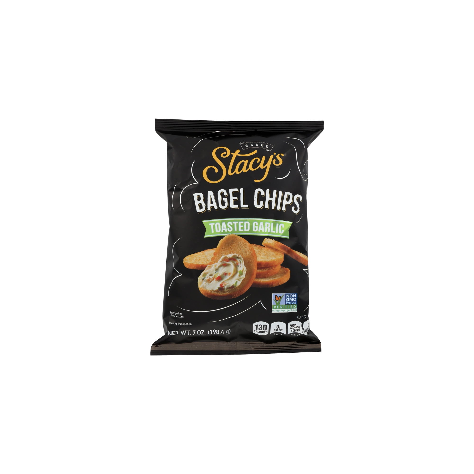Stacy's Pita Chips Bagel Chips - Toasted Garlic (Pack of 5) - Walmart.com