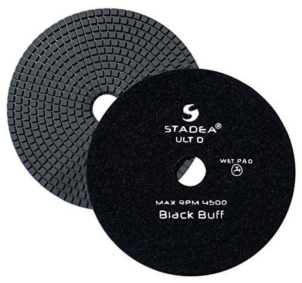 Stadea PPW160X Granite Polishing Pads 7" Diamond Pad White Buff For ...