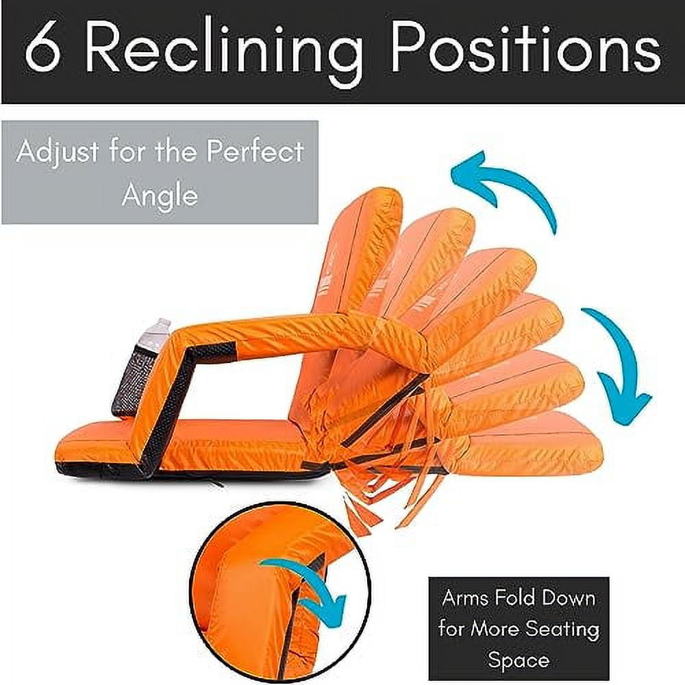 Stadium Boss Recliner Stadium Seat for Bleachers, Benches, Lawns ...