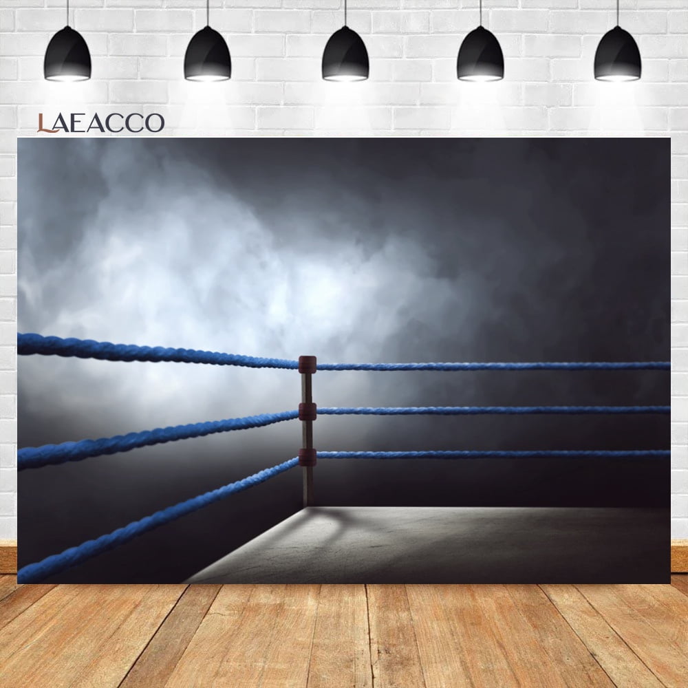 Stadium Lighting 3D Professional Boxing Arena Background Sports Match ...